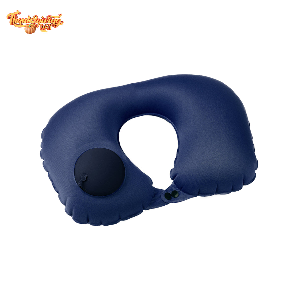 Inflatable Neck Pillow - Adjustable Travel Comfort for Restful Journeys ...